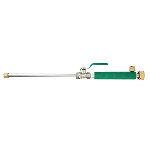 GREEN WATER JET High Pressure Washer Spray Nozzle Car Washing Tube Hose ...