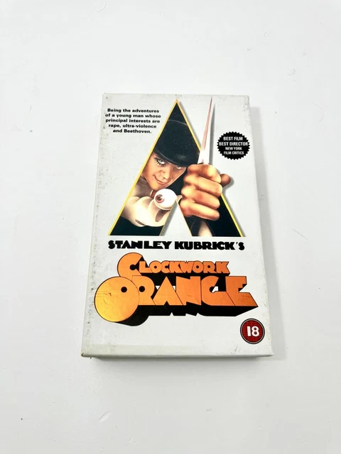 STANLEY KUBRICKS A Clock Work Orange Vhs Video Tape Vintage £4.99 ...