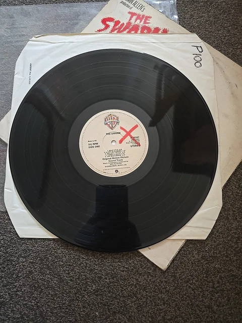 THE SWARM (1978) Horror Soundtrack Lp Jerry Goldsmith Warner Bros £10. ...