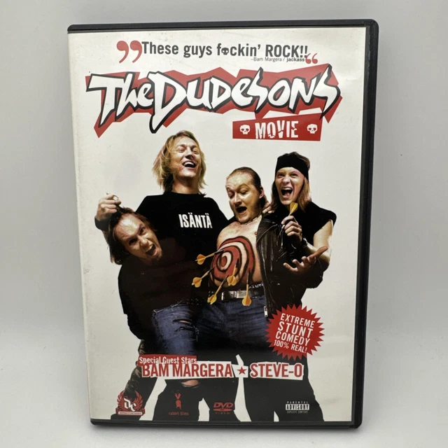 THE DUDESONS MOVIE (DVD 2006) Feat Bam Margera, Steve-o, Jackass OOP ...