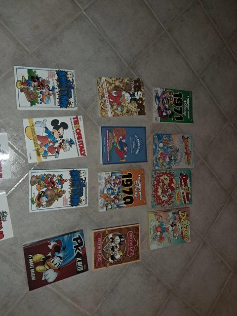 LOTTO FUMETTI E Volumi Disney – Topolino, Paperino, Pk, Duck Tales ...