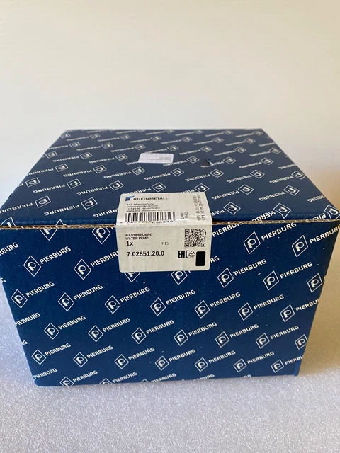 PIERBURG ENGINE WATER Pump 702851200 BM E82 E88 E90 E91 E92 E93 328i ...