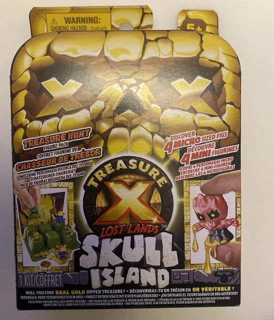 TREASURE X LOST Lands Skull Island Treasure Hunt Mystery Figure Pack £8 ...