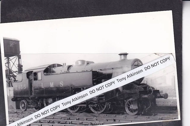 LMS - CLASS 4 2-6-4T No. 2435 @ Saltley - Vintage Image - # L14102 £1. ...