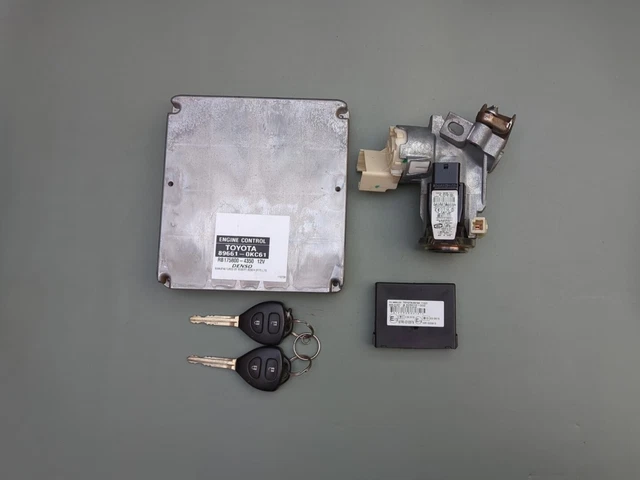 TOYOTA HILUX MK6 3.0 Manual 2009 Ecu, Ignition, Keys, Immobilizer 89661 ...