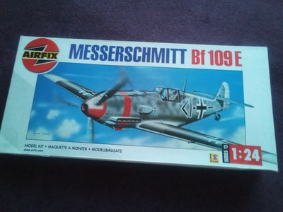 AIRFIX BIG SCALE Messerschmitt BF 109 E " Emil " , 1/24 Scale model kit + Eduard £44.65 ...