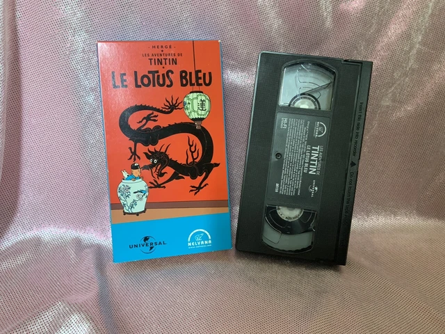 TINTIN VHS THE Blue Lotus VHS (French Lang.) EUR 7,00 - PicClick DE