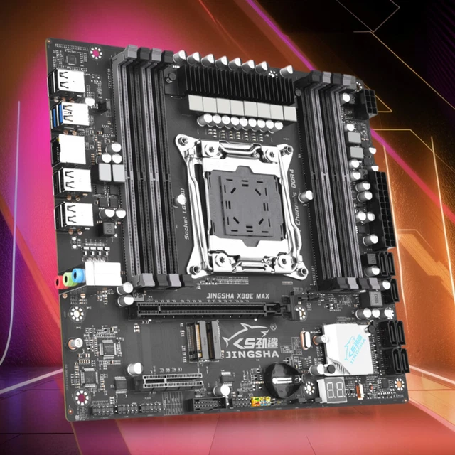 X99E MAX MOTHERBOARD LGA2011-3 Computer Motherboard Mainboard NVME/SATA ...