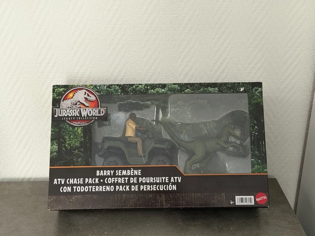 JURASSIC WORLD LEGACY collection Barry sembene ATV chase Pack EUR 35,00 ...