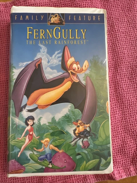 FERNGULLY: THE LAST Rainforest (VHS, 1992) Tested, Vintage $4.00 ...