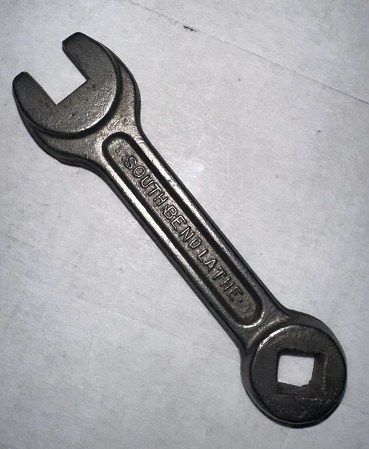 SOUTH BEND LATHE 3/8" Wrench 253 For Tool Post Carriage Lock Taper ...