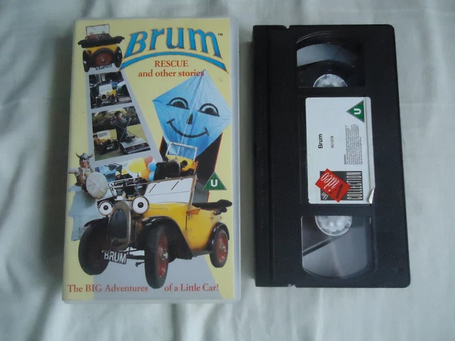 BRUM RESCUE & and Other Stories Video VHS 1991 50 Minutes Ragdoll Rare ...