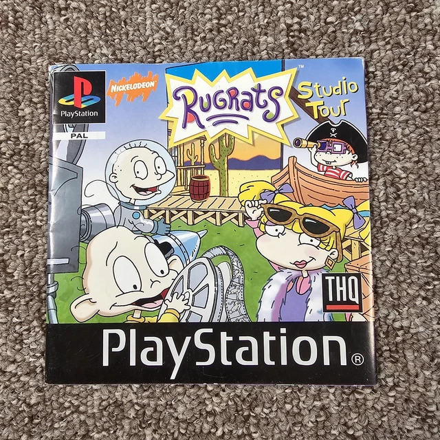 RUGRATS: STUDIO TOUR - Sony Playstation PS1 - Manual Only - PAL £4.99 ...