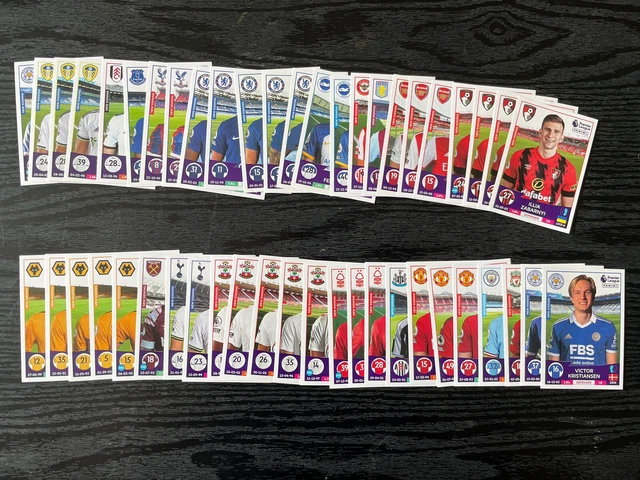 PANINI FOOTBALL PREMIER League 2023 - transfer update 48 sticker set £ ...