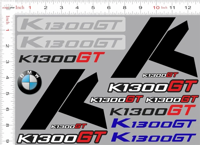 BMW K1300GT DECALS Stickers logo bmw Black vinyl stickers Decals for ...