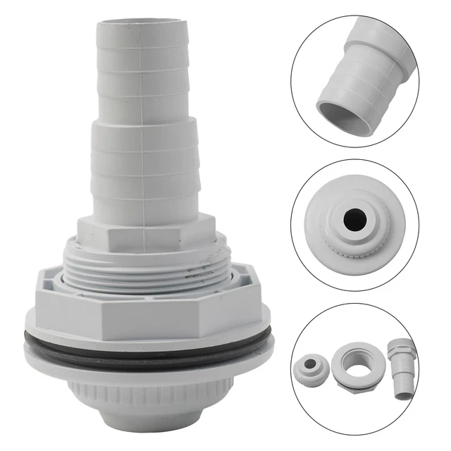 COMPLETE RETURN INLET Assembly for Above Ground Pool with Threaded Body ...