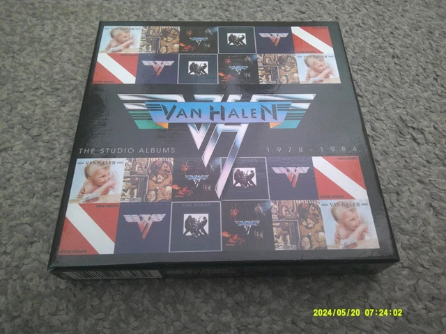 VAN HALEN THE Studio Albums 1978-1984 6 x CD BOX SET 2013 WARNER mint ...