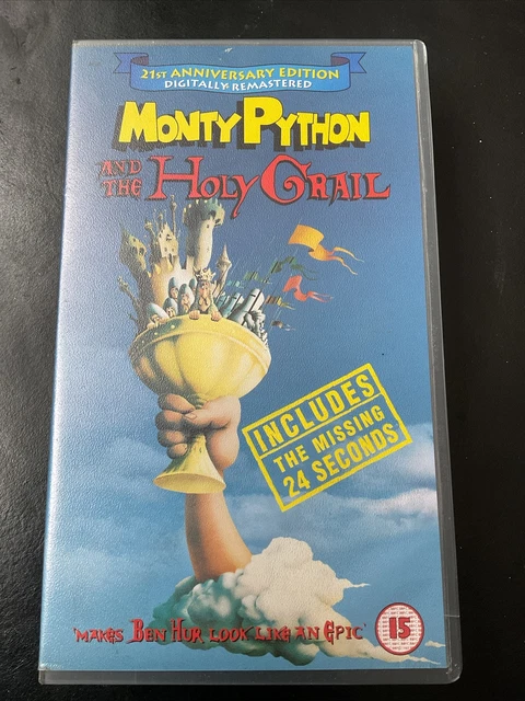 MONTY PYTHON AND The Holy Grail VHS. 1974. 20th Century Fox. £1.99 ...