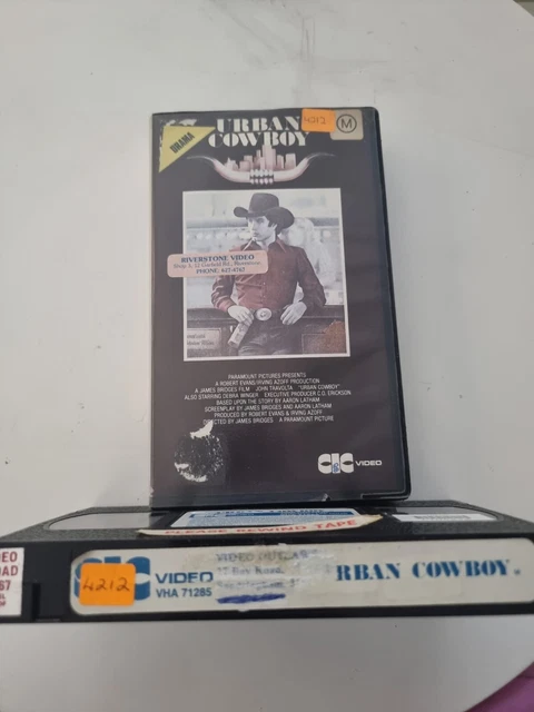 URBAN COWBOY [VHS] CIC Taft Ex-Rental Video Tape John Travolta 1980 £18 ...