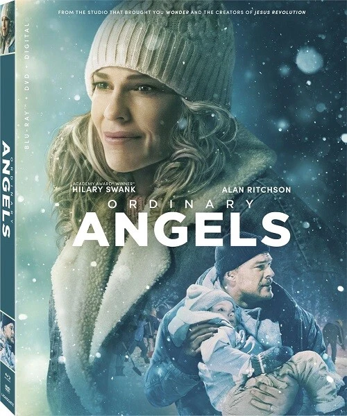 ORDINARY ANGELS (HILARY Swank Alan Ritchson Emily Mitchell) New Blu-ray ...