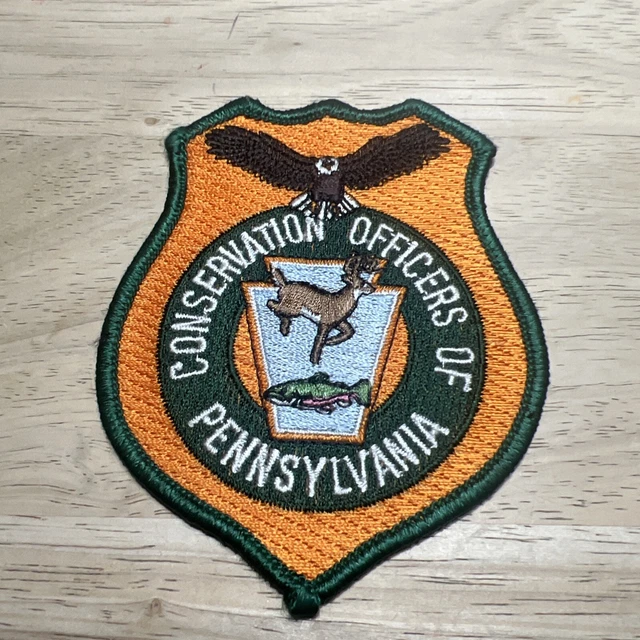 VINTAGE CONSERVATION OFFICER Of Pennsylvania Patch $9.99 - PicClick
