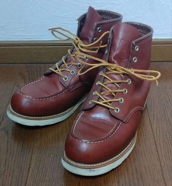 RED WING BOOTS 9106 Irish Setter US:10D Leather Reddish/Brown 023786d £ ...