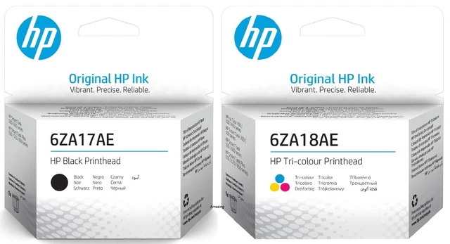 GENUINE HP BLACK & Colour original Printhead for Smart Tank 6ZA17AE ...