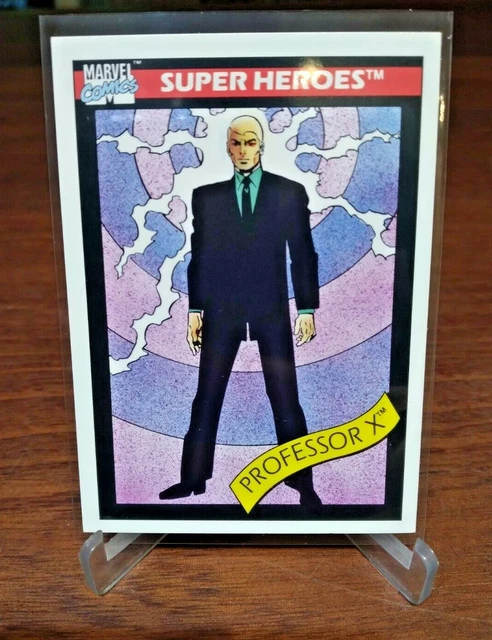 PROFESSOR X MARVEL Universe Series 1 (Impel, 1990) Trading Card Single ...