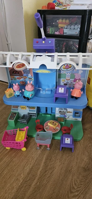 PEPPA PIG SHOPPING Centre Cafe Restaurant Store Shop Elevator With ...