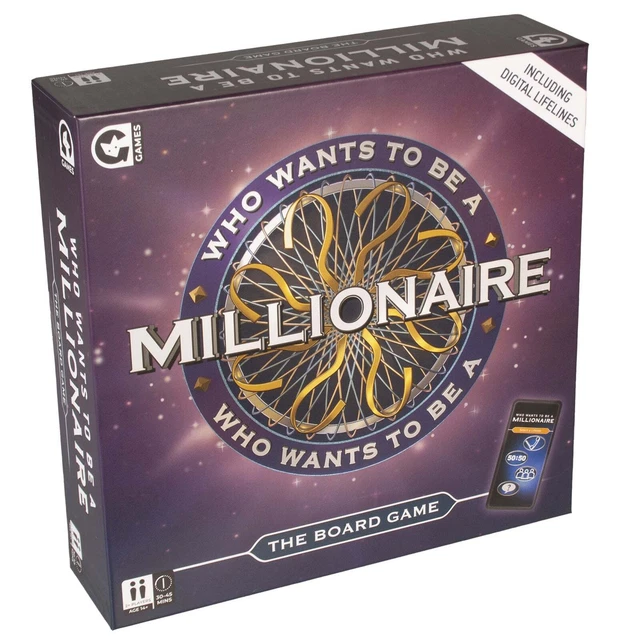 WHO WANTS TO Be A Millionaire Family Board Game TV £3.99 - PicClick UK