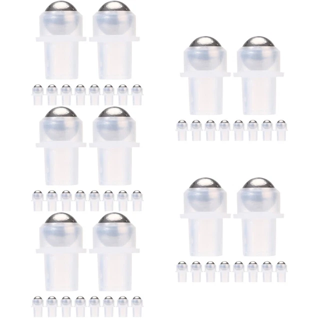 INSERTS DE BOUTEILLES de parfum à roulettes, 50 pièces, vides, boule ...