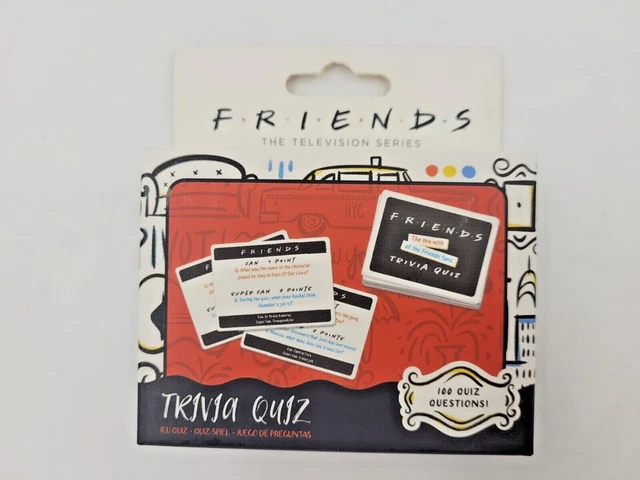 FRIENDS THE TELEVISION Series Trivia Quiz Cards New Game Sealed Cards ...