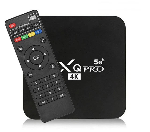 ANDROID SMART TV Box WiFi 5G Mxq Pro 8K Quad Core Full HD Internet tv ...