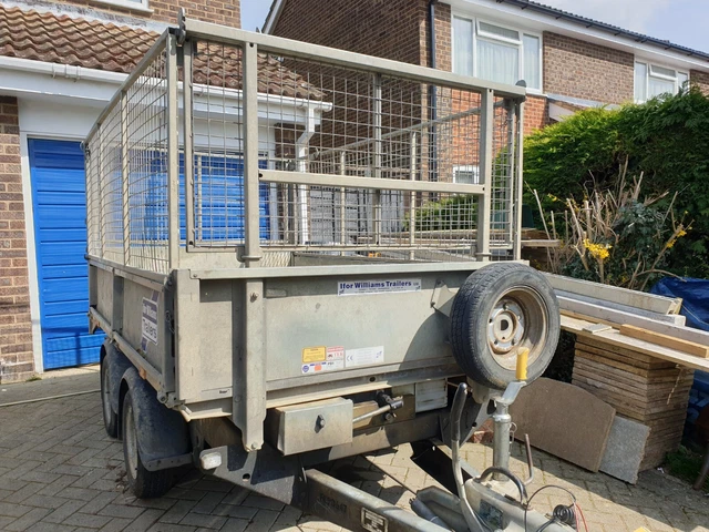 IFOR WILLIAMS TT2515 TIPPING TRAILER * Loading ramps * cage / sides ...