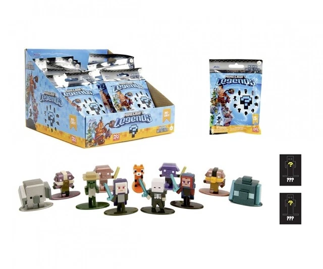 JADATOYS 253261001 - Minecraft Blind Pack Nanofigs 12 Variétés (Display ...