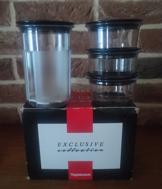 TUPPERWARE VINTAGE Exclusive Collection Set Pickles Condiments Neuf EUR ...