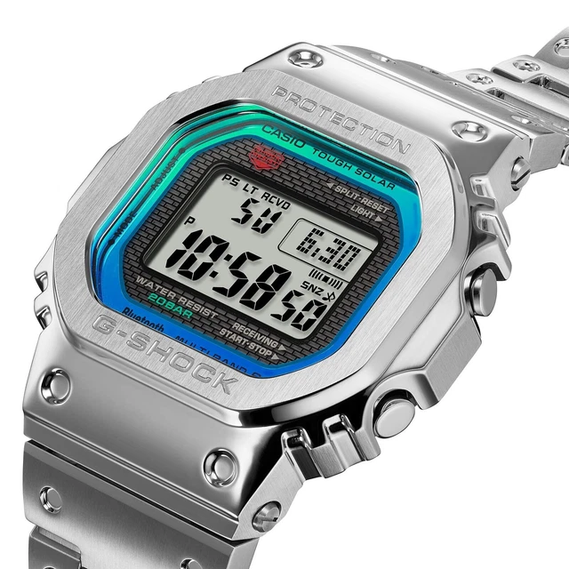CASIO G-SHOCK GMW-B5000PC-1JF Montre solaire radio Bluetooth en métal ...