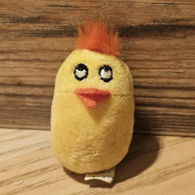 VINTAGE RETIRED JELLYCAT Mini Bean Chick Soft Toy Rare Collectable ...