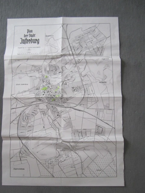 STADTPLAN - INSTERBURG - Ostpreußen - Kaliningrad - 1939 - DIN A 1 EUR ...