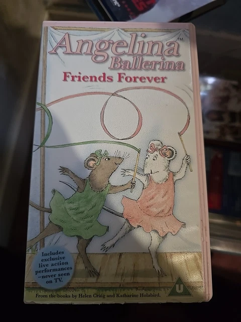ANGELINA BALLERINA FRIENDS Forever VHS Video Tape Pre Owned £4.38 ...