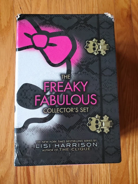 MONSTER HIGH THE Freaky Fabulous Collectors Set Of 4 HC Books Box 2012 ...