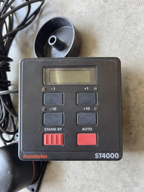 AUTOHELM ST4000 AUTOPILOT Control Head Unit f/ TillerPilot Wheelpilot ...