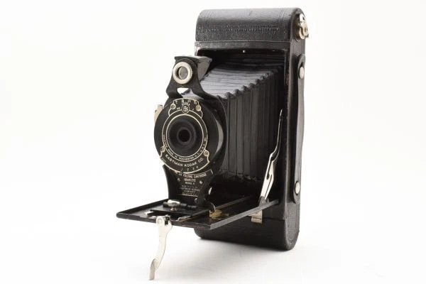 KODAK NO. 2A Folding Cartridge Hawk-Eye Model B Bellows Camera 02367A ...