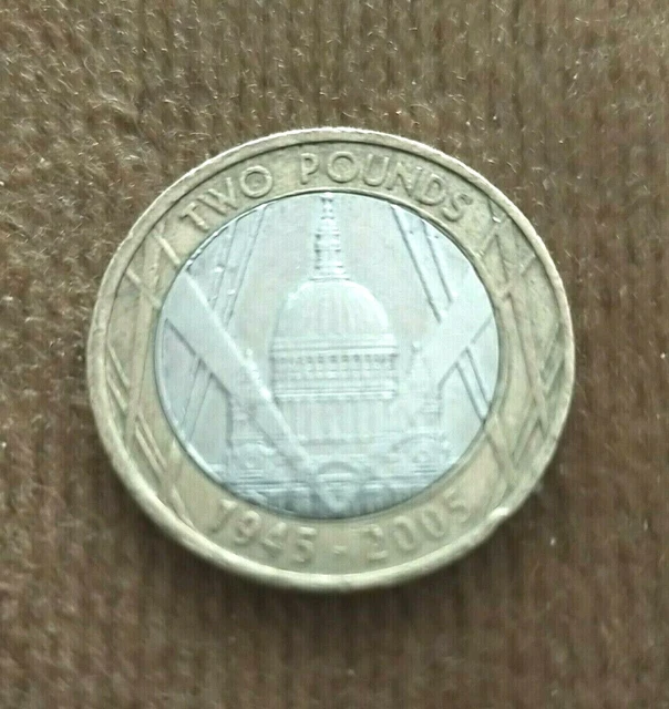 SECOND WORLD WAR 2 Pound Coin St Pauls 2005 3 78 PicClick second-world-war-2-pound-coin-st-pauls-2005-3-78-picclick