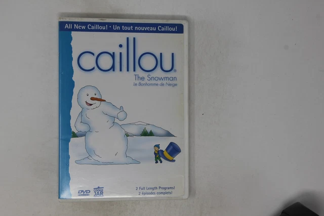 CAILLOU: THE SNOWMAN DVD 2 Full Length Programs $11.19 - PicClick CA
