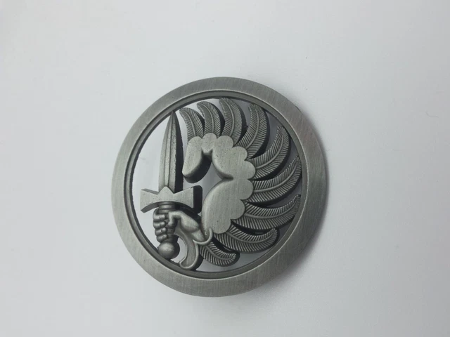 ORIGINAL FRENCH FOREIGN Legion Parachutist Beret Badge 2Nd Rep Drago ...