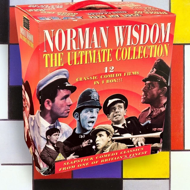 NORMAN WISDOM THE Ultimate Collection VHS 12 Classic Comedy Films In ...