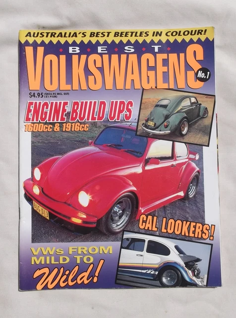 VW BEST VOLKSWAGENS No1 Magazine Beetle Bug Volkswagen £6.26 - PicClick UK