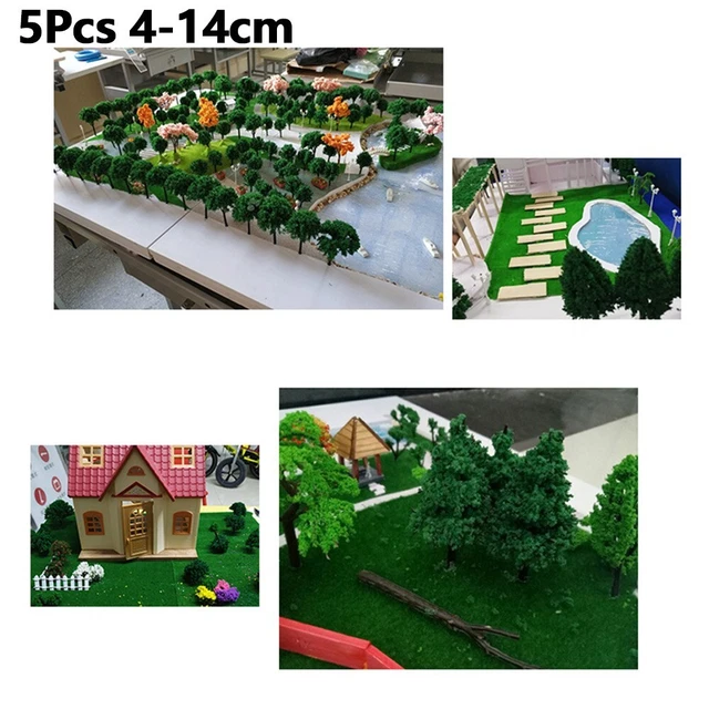 HANDMADE HIGH QUALITY Model Trees for Building Miniature Wargame Pack ...