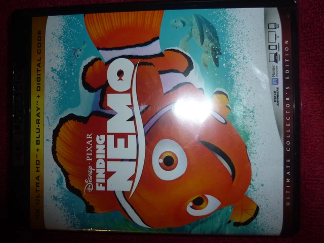 4K ULTRA HD disney pixar finding nemo bluray set brand new sealed $48. ...
